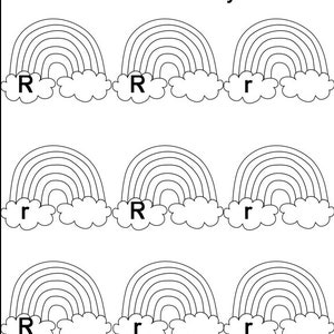 Alphabet Coloring Pages - Letter Worksheets - Uppercase and Lowercase ...