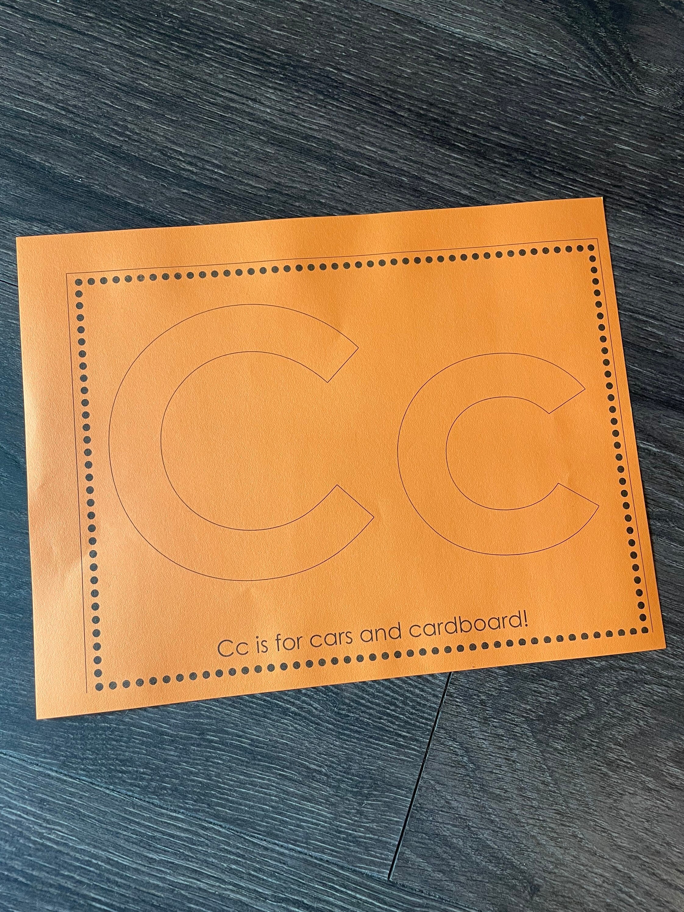 Alphabet Collage Worksheets Preschool Kindergarten Tot - Etsy