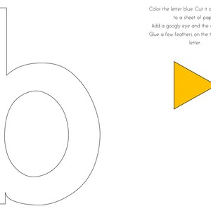 B - Letter of the Week - B is for Birds - Preschool Curriculum - Tot ...