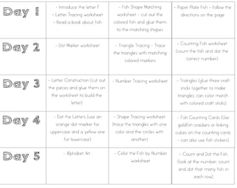 E Letter of the Week E is for Earth Preschool Curriclum Tot School ...