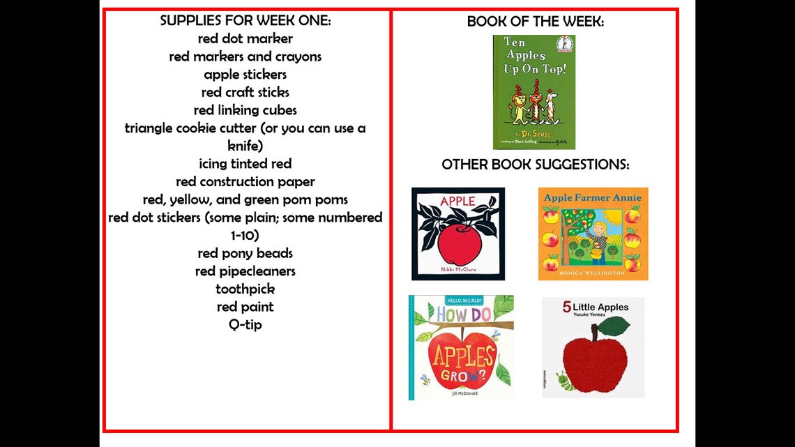 Letters A-F Toddler School Curriculum Bundle Tot School Curriculum ...