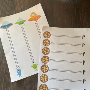 Pizza by Frank Asch Book Companion Letter P Letter of the | Etsy