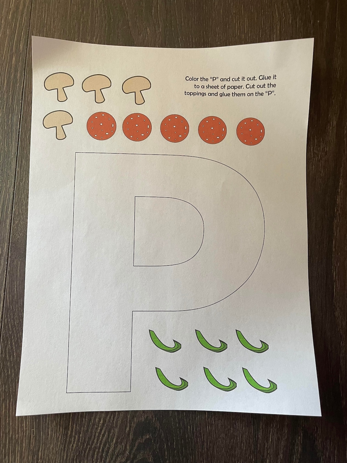 Pizza by Frank Asch Book Companion Letter P Letter of the Week ...