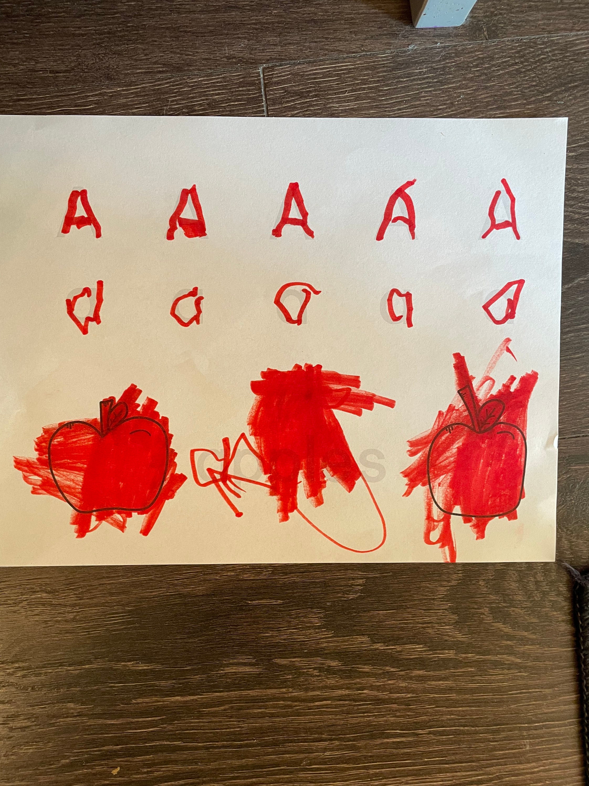 A - Apple Letter of the Week Curriculum Tot School Preschool Curriculum ...