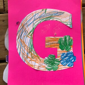 Alphabet Art - Toddler Alphabet Worksheets - Alphabet Crafts - Toddler ...