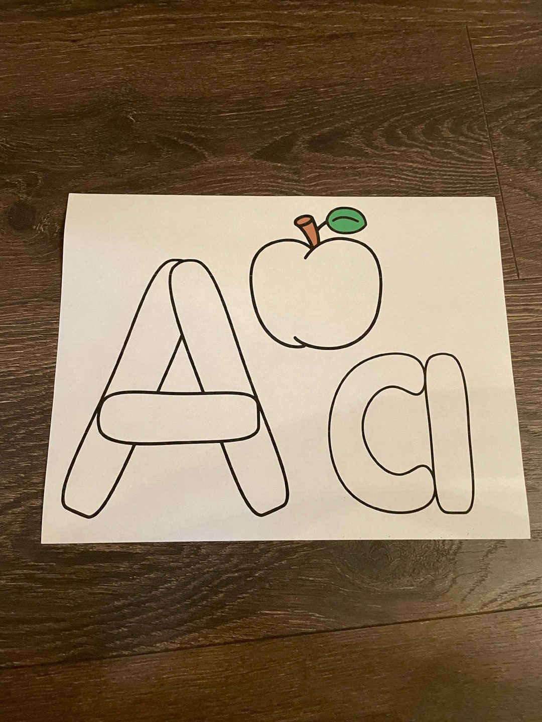 Alphabet Play Dough Mats Play-do Mats - Etsy