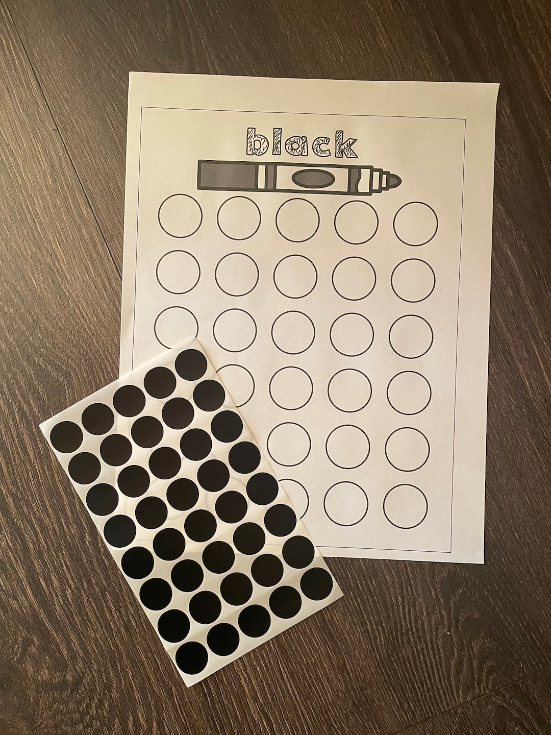 Color Dot Marker Dot Sticker Worksheets Preschool Tot School Worksheets ...