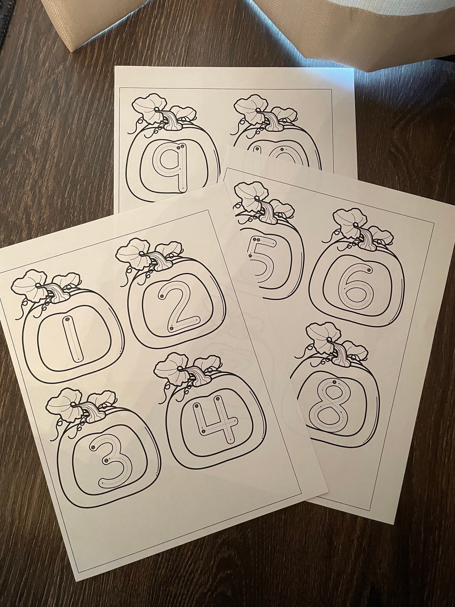 Pumpkin Themed Preschool Worksheets Activities Toddler School Fall ...