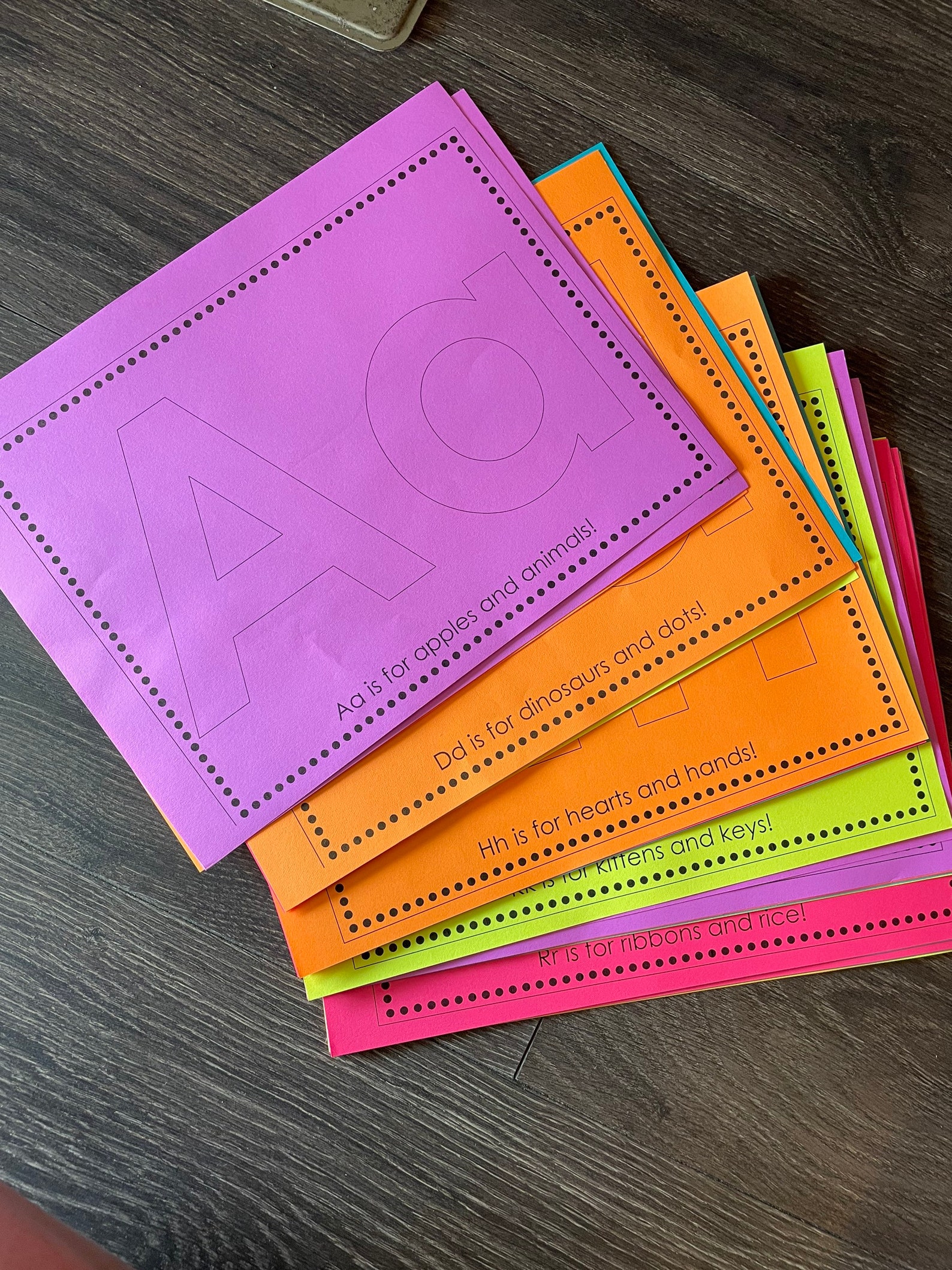 Alphabet Collage Worksheets - Preschool - Kindergarten - Tot School ...