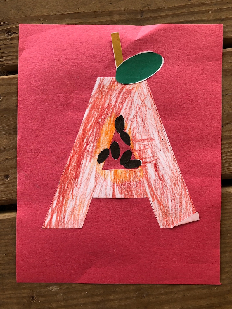 Alphabet Art - Toddler Alphabet Worksheets - Alphabet Crafts - Toddler ...