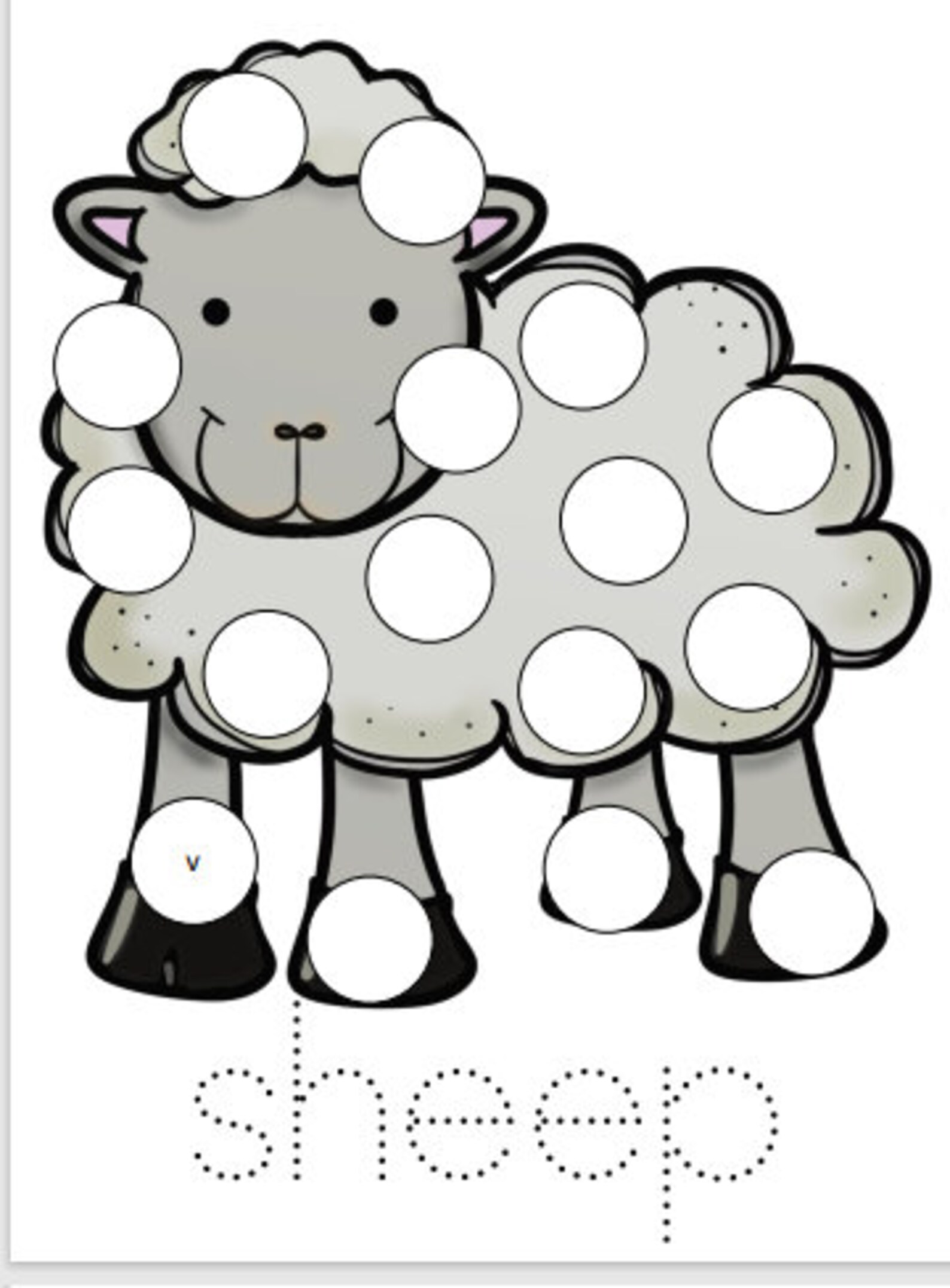 Farm Animal Dot Marker Worksheets - Etsy