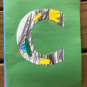 Alphabet Art - Toddler Alphabet Worksheets - Alphabet Crafts - Toddler ...