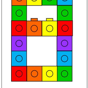 Linking Cube Counting Cards Linking Cube Number Cards Tot School ...