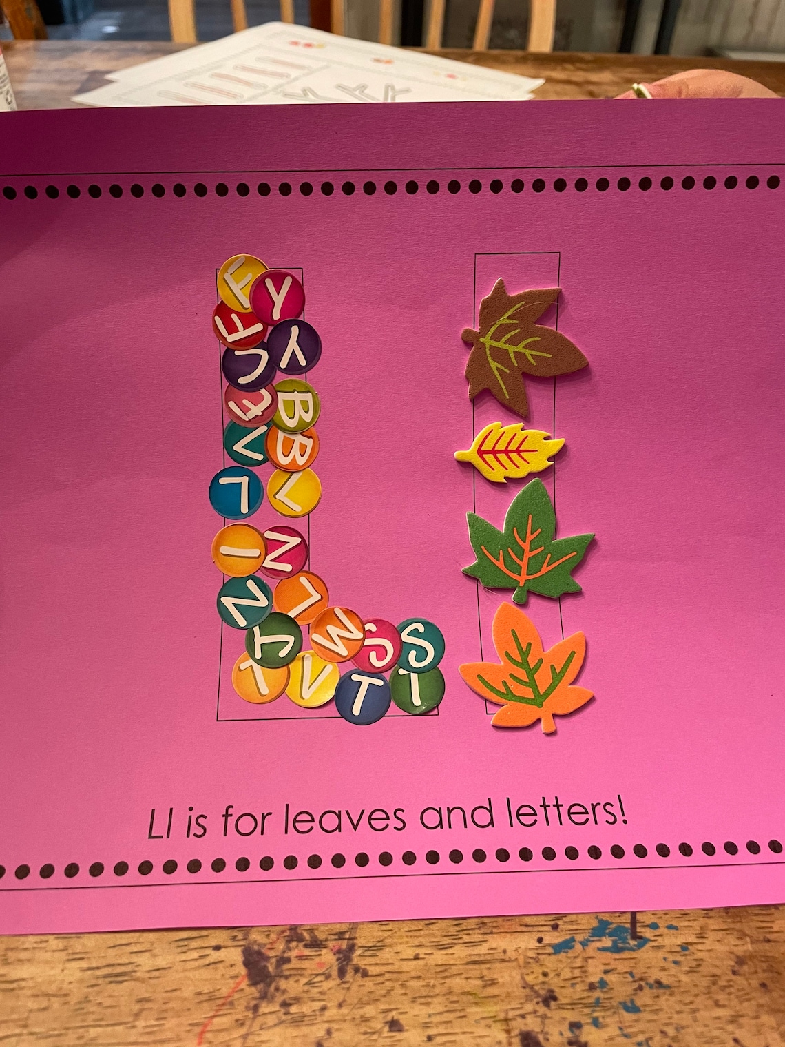 Alphabet Collage Worksheets Preschool Kindergarten Tot - Etsy