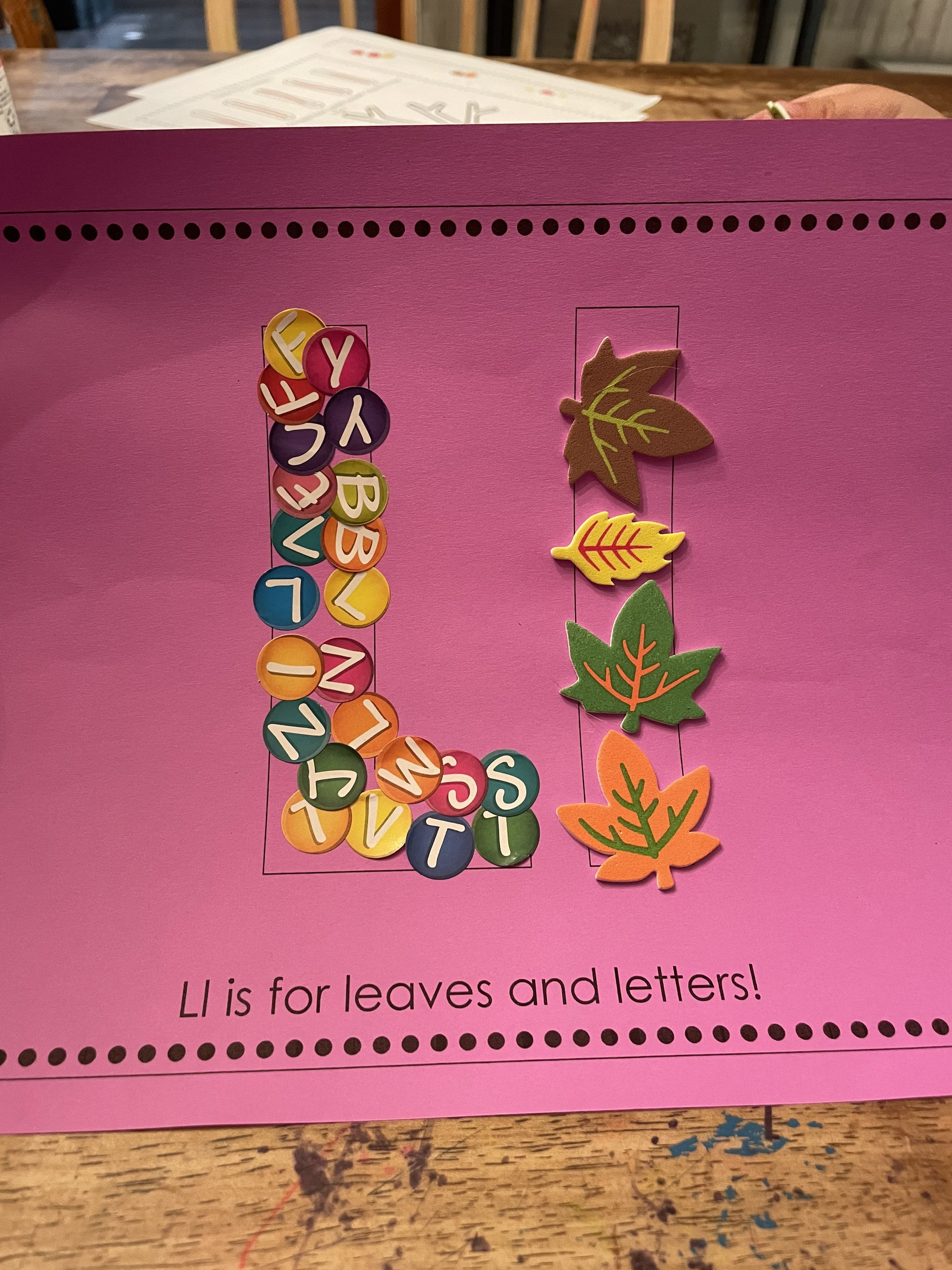 Alphabet Collage Worksheets - Preschool - Kindergarten - Tot School ...