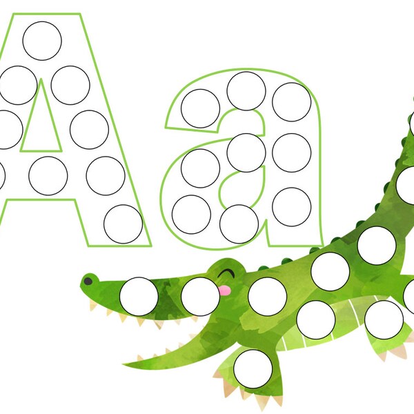 Animal Alphabet - Etsy