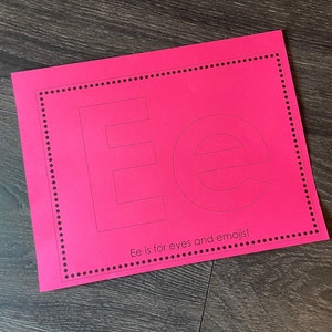 Alphabet Collage Worksheets - Preschool - Kindergarten - Tot School ...