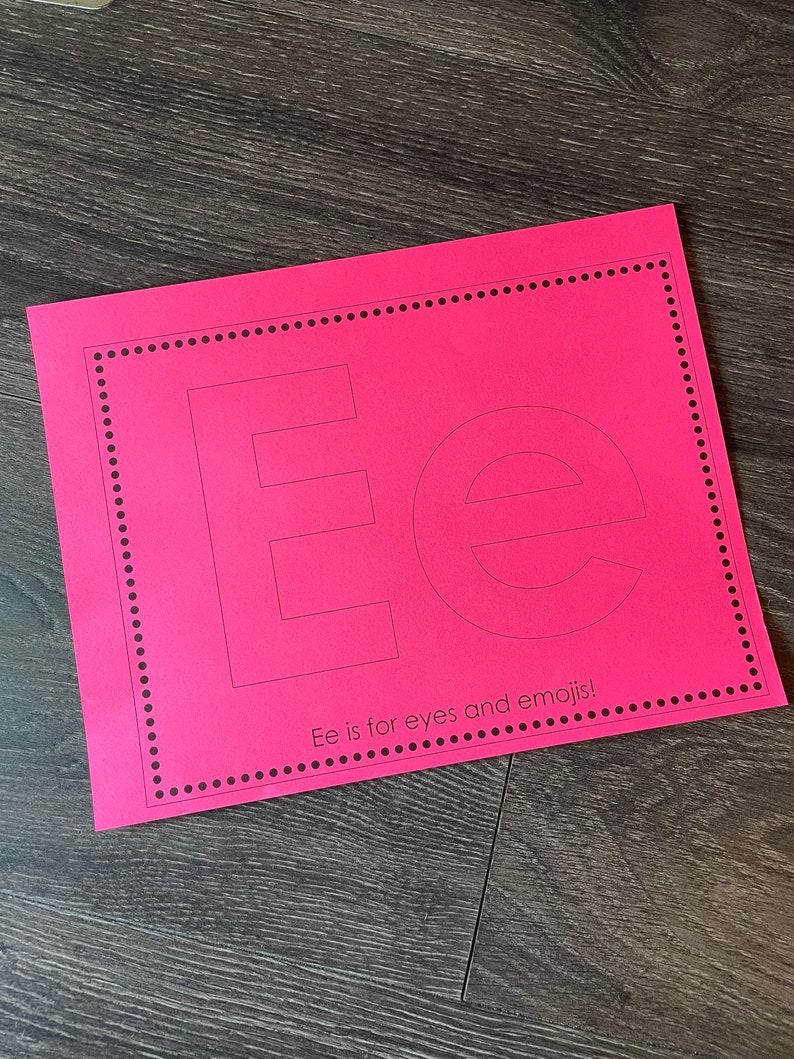 Alphabet Collage Worksheets Preschool Kindergarten Tot School Letter of ...