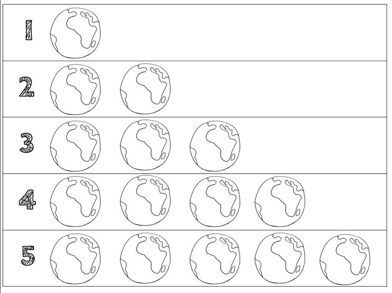 E - Letter of the Week E is for Earth Preschool Curriclum Tot School ...