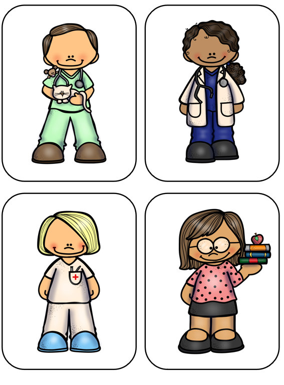 Community Helper Flashcards Tot School Curriculum Preschool - Etsy