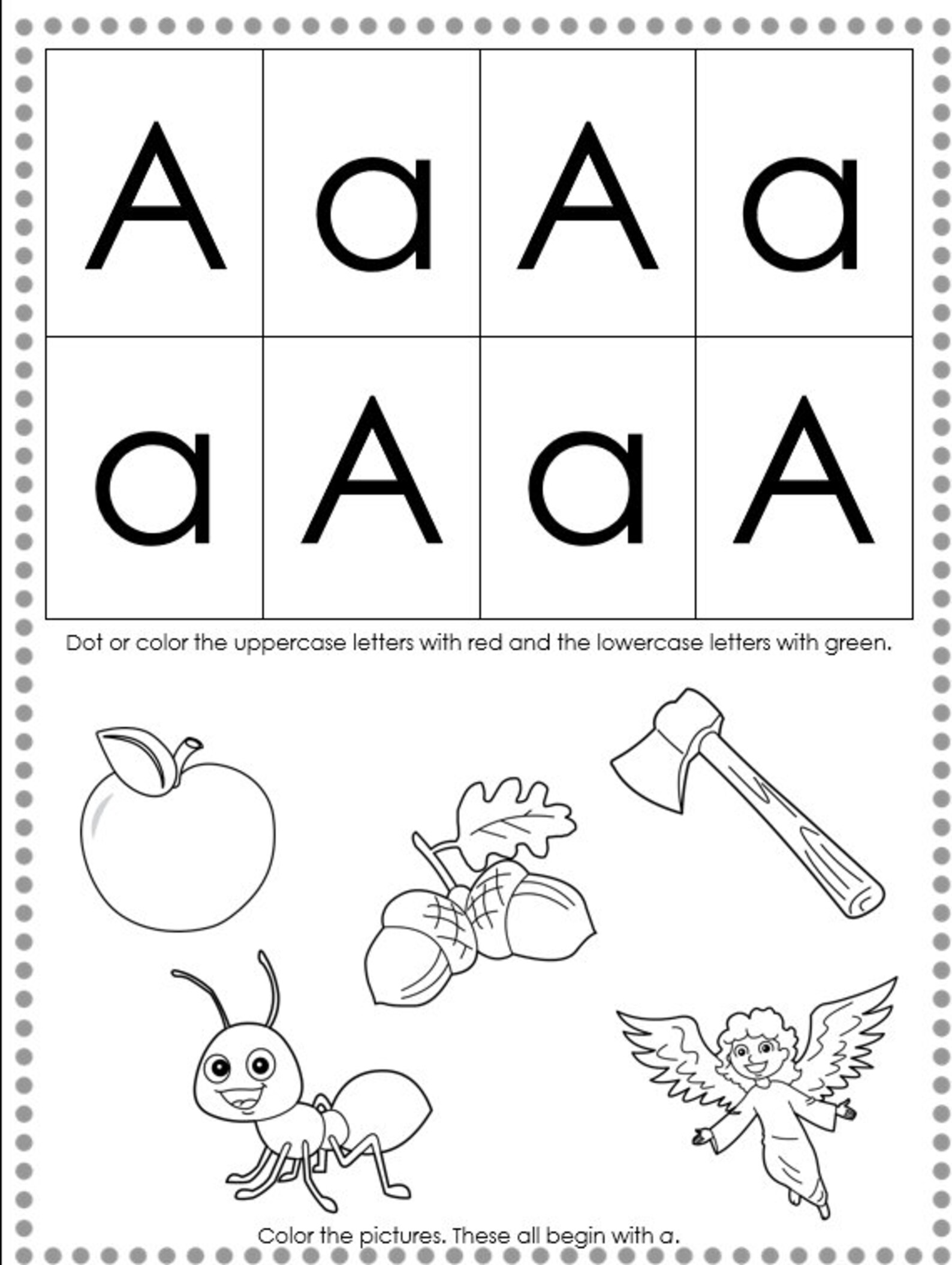 Preschool Page-a-day Journal – Letter of the Week Alphabet Activity - Etsy