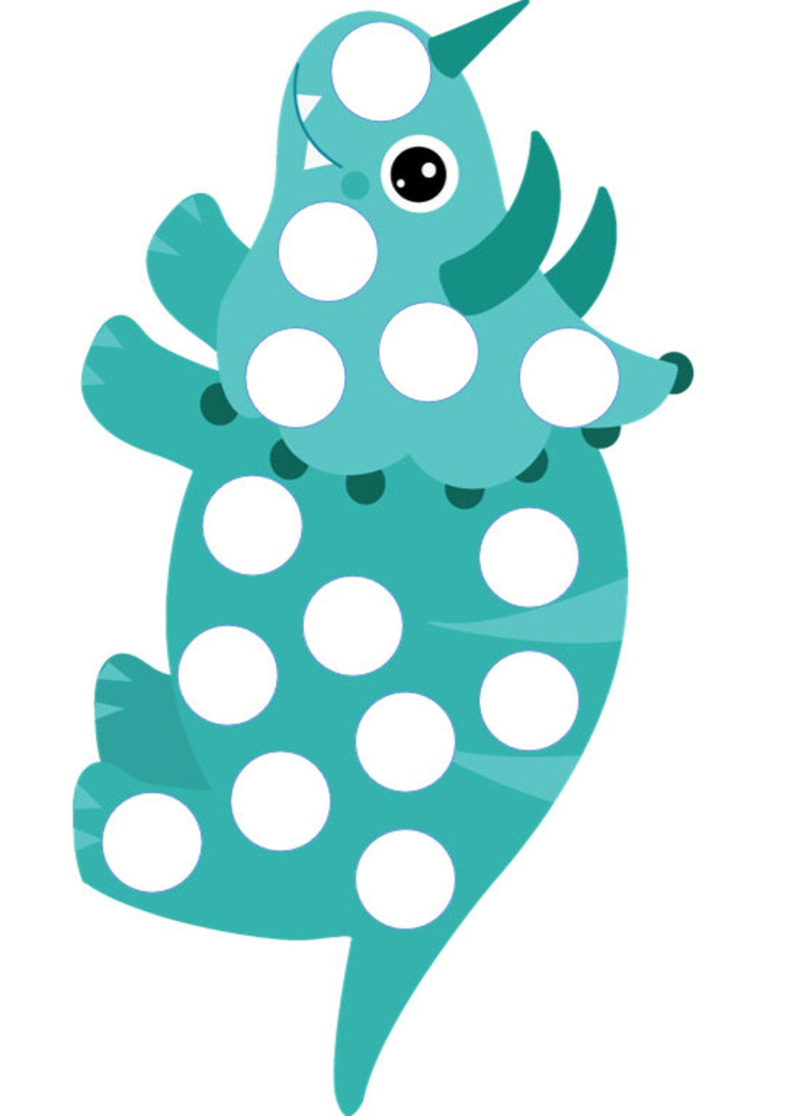 Dinosaur Dot Marker Worksheets - Dinosaur Worksheets - Toddler ...