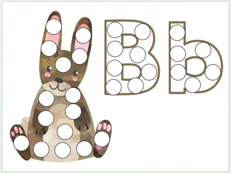 Animal Alphabet Dot Marker Worksheets - Toddler School - Preschool ...