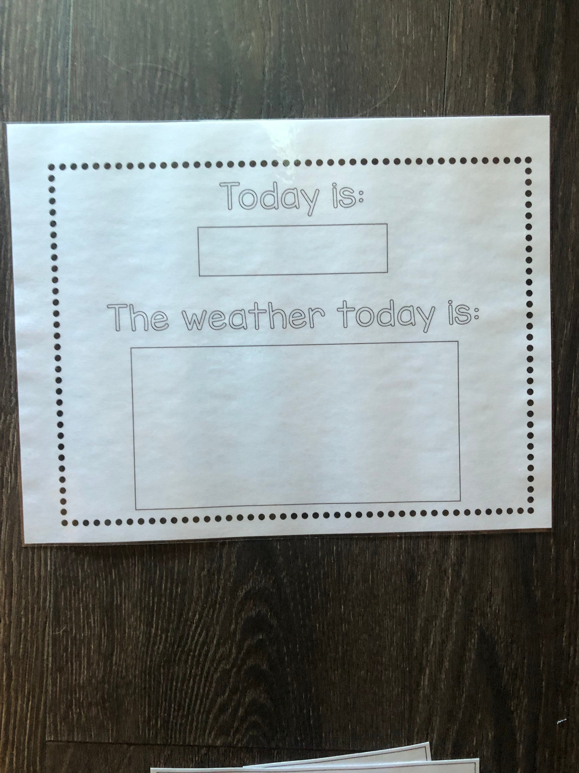 Weather Notebook Weather Busy Binder Pages Weather Daily Calendar Pages ...
