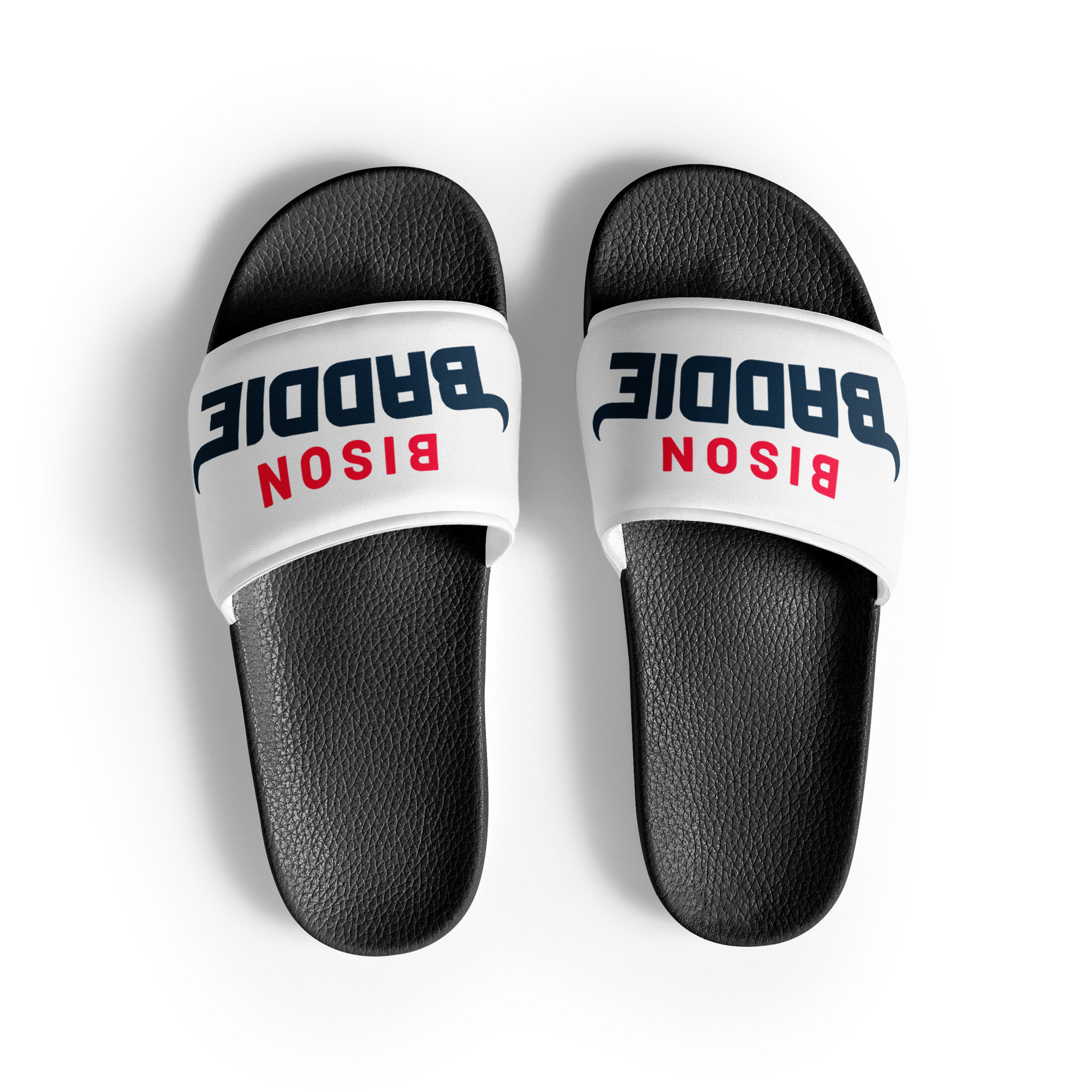Bison Baddie Unisex Slides | Shower Shoes, Comfy Slippers, College ...
