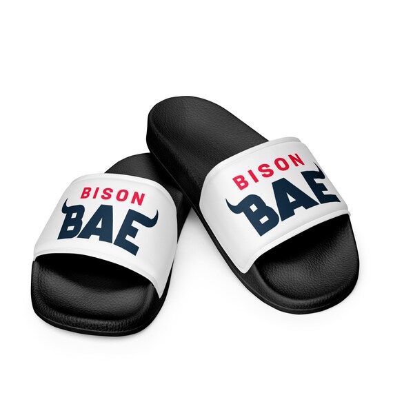Bison Bae Unisex Slides Shower Shoes Comfy Slippers - Etsy