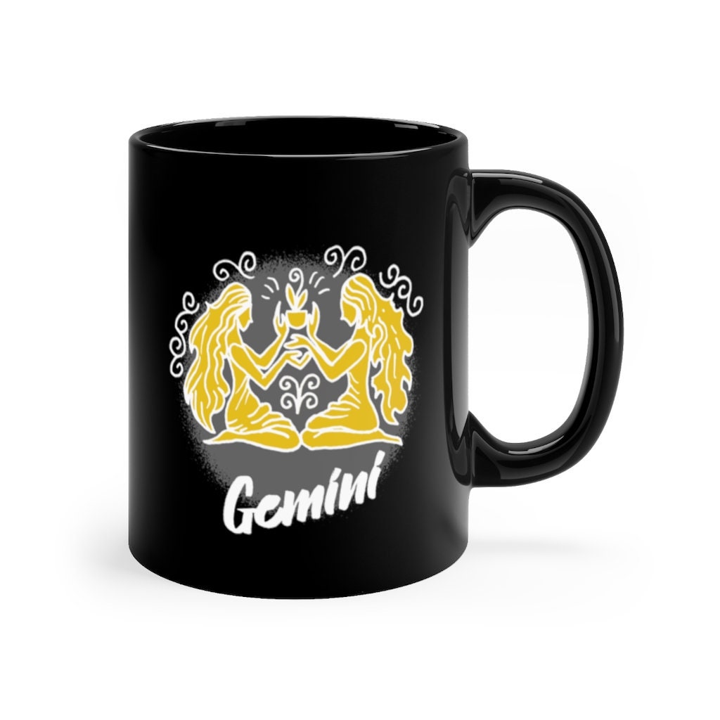 Gemini Zodiac Mug Gemini Star Sign Zodiac Coffee Mug for - Etsy