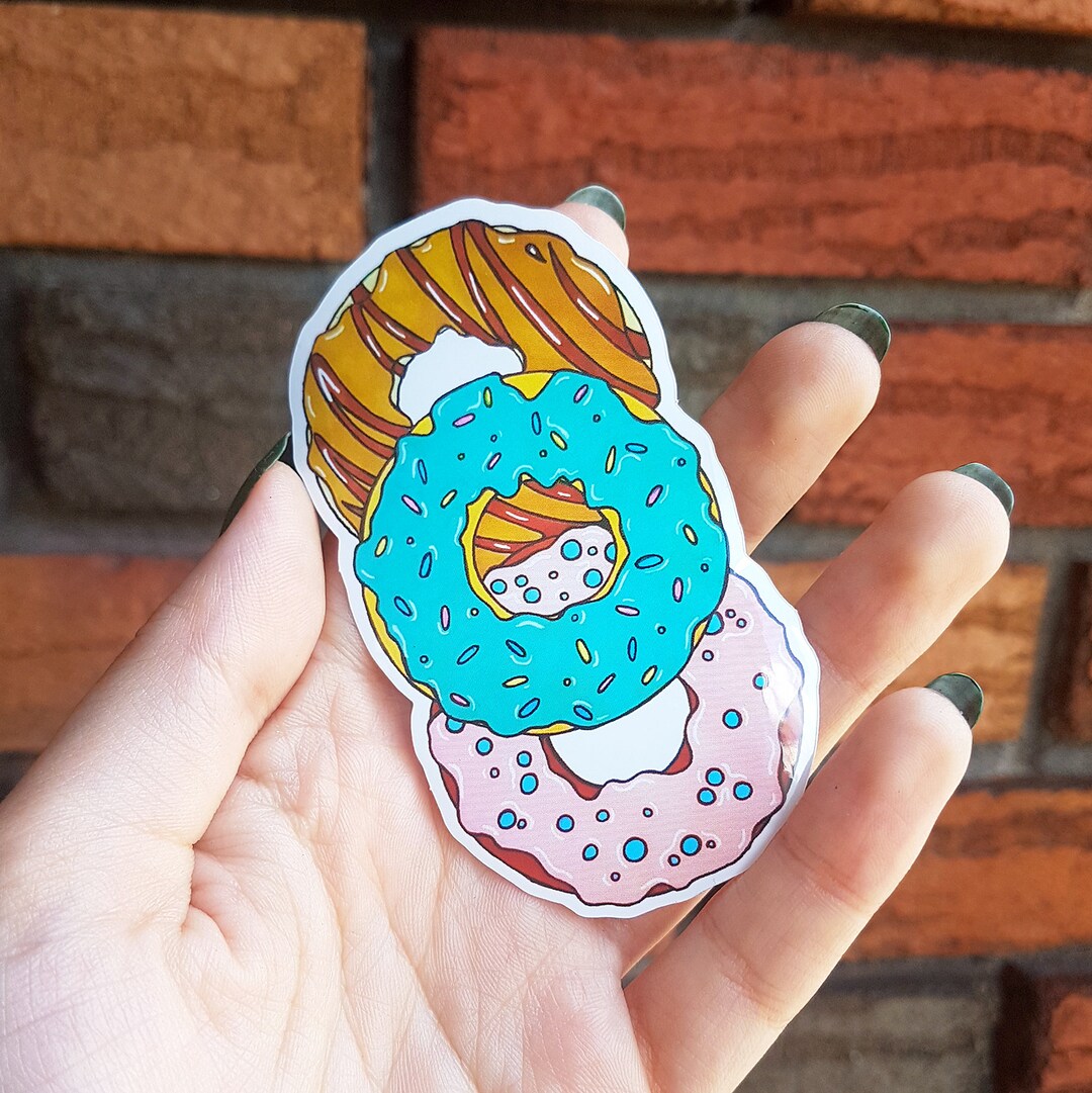Sticker tsi Donuts Donut Food Foody Foodlover Decoration Scrapbook ...