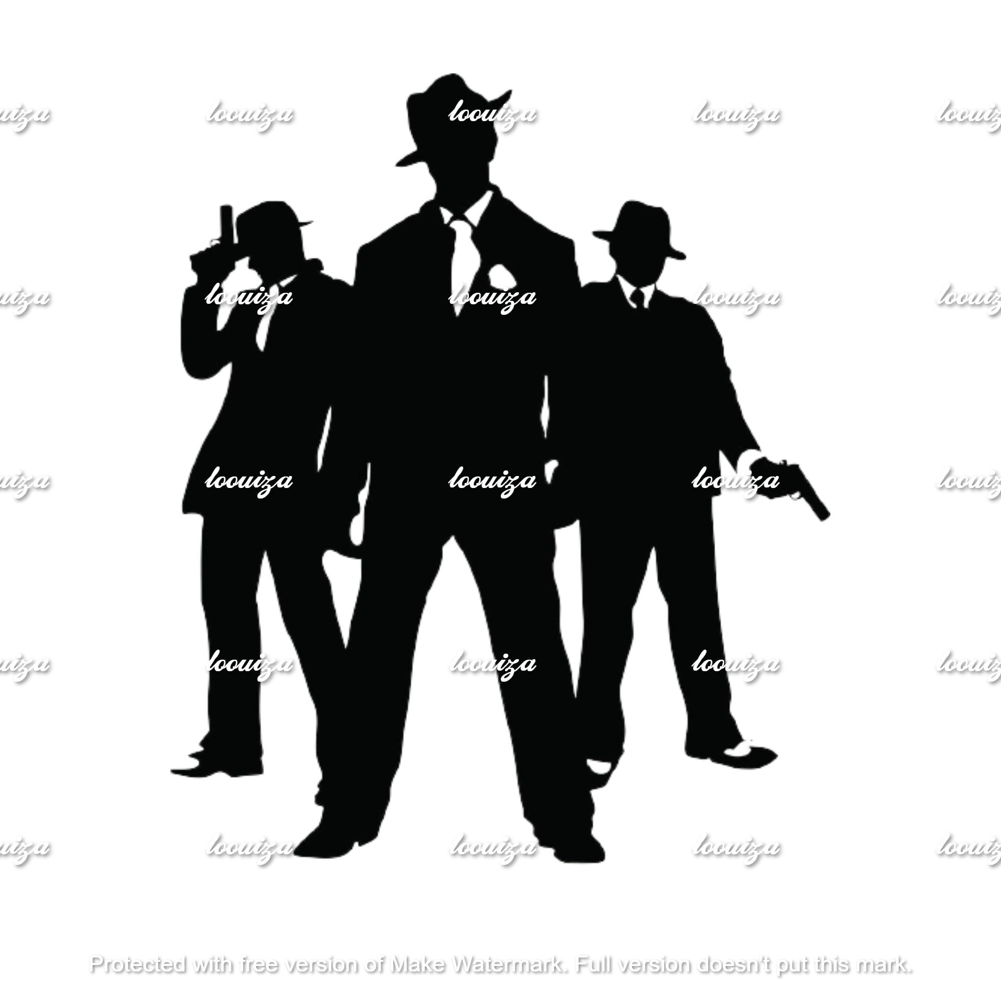 Gangster SVG Bundle Gangster Clown Gangster png Gangster | Etsy