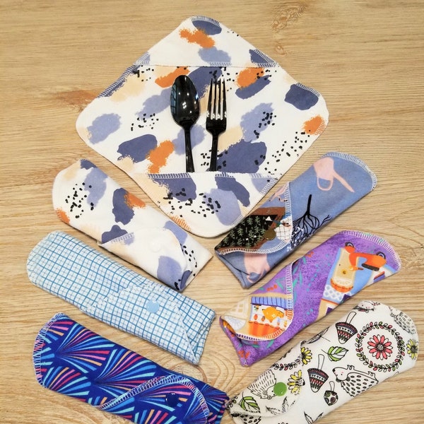 Silverware Wraps - Etsy