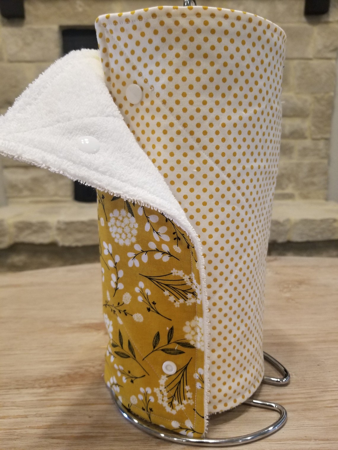 Reusable Paper Towel Roll With Snaps. Paperless Towels. Zero - Etsy