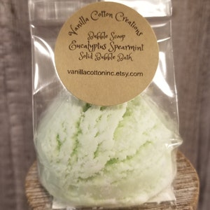 Bubble Scoops. Solid Bubble Bath | Etsy