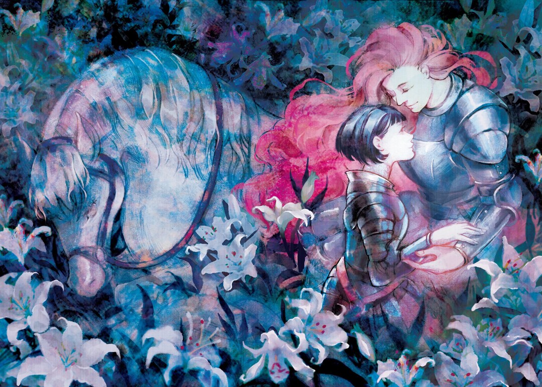 Lady - Lily - Love | Art Print | Original Art - Etsy