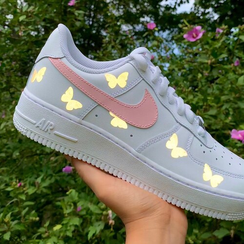 Reflective Lightning Custom Air Force 1 - Etsy