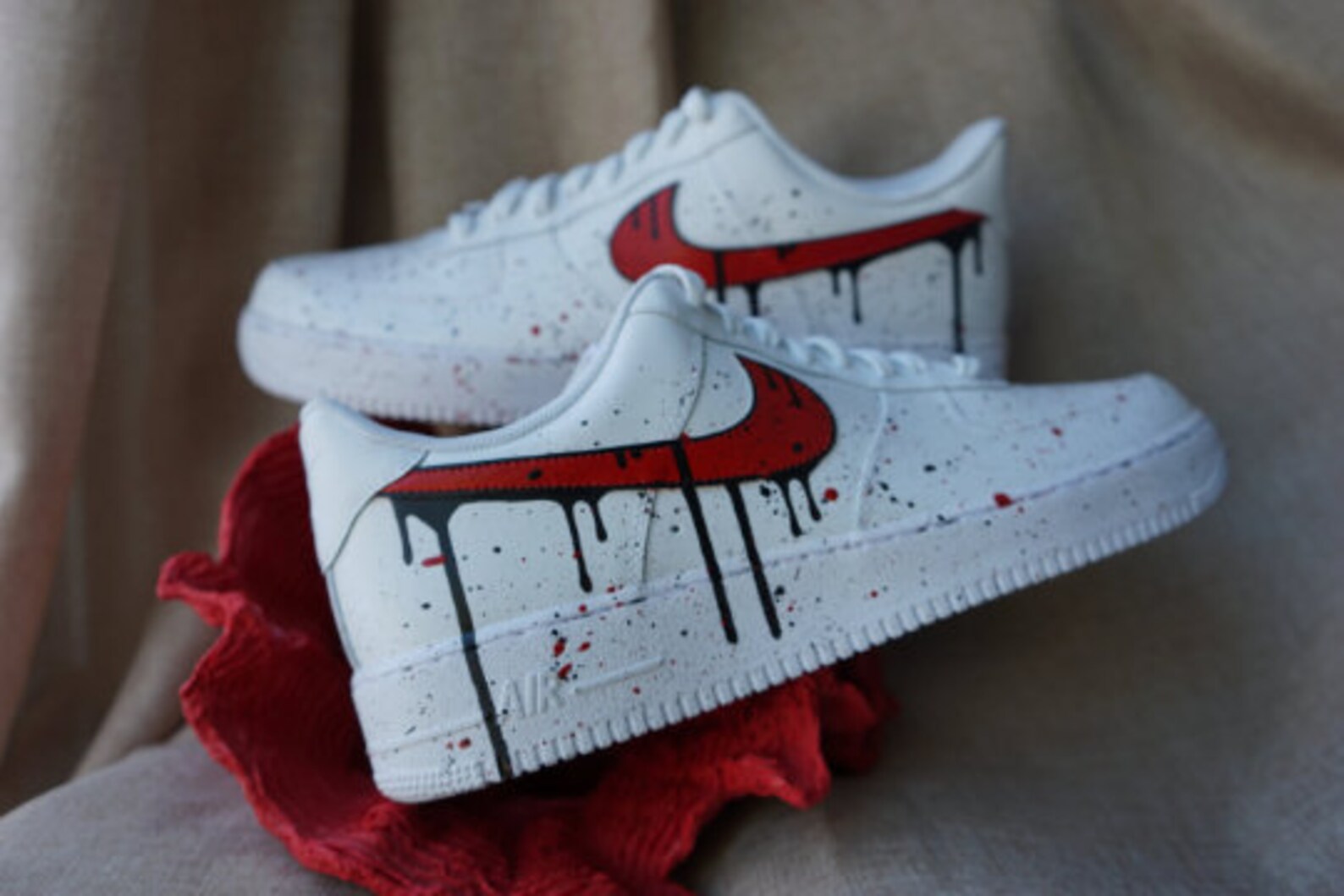 Color Drip Custom Nike Air Force 1 Custom Nike Any Color Drip - Custom ...
