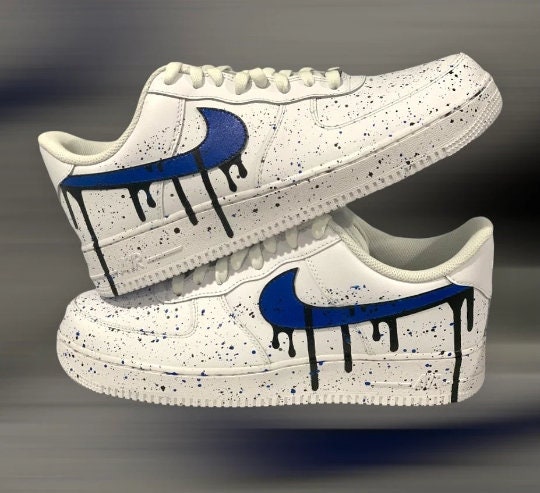 Color Drip Custom Nike Air Force 1 Custom Nike Any Color Drip - Custom ...