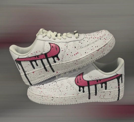 Color Drip Custom Nike Air Force 1 Custom Nike Any Color Drip - Custom ...