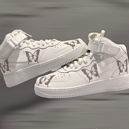 Cloud Reflective Air Force 1 Custom Nike Air Force 1 Cloud - Etsy