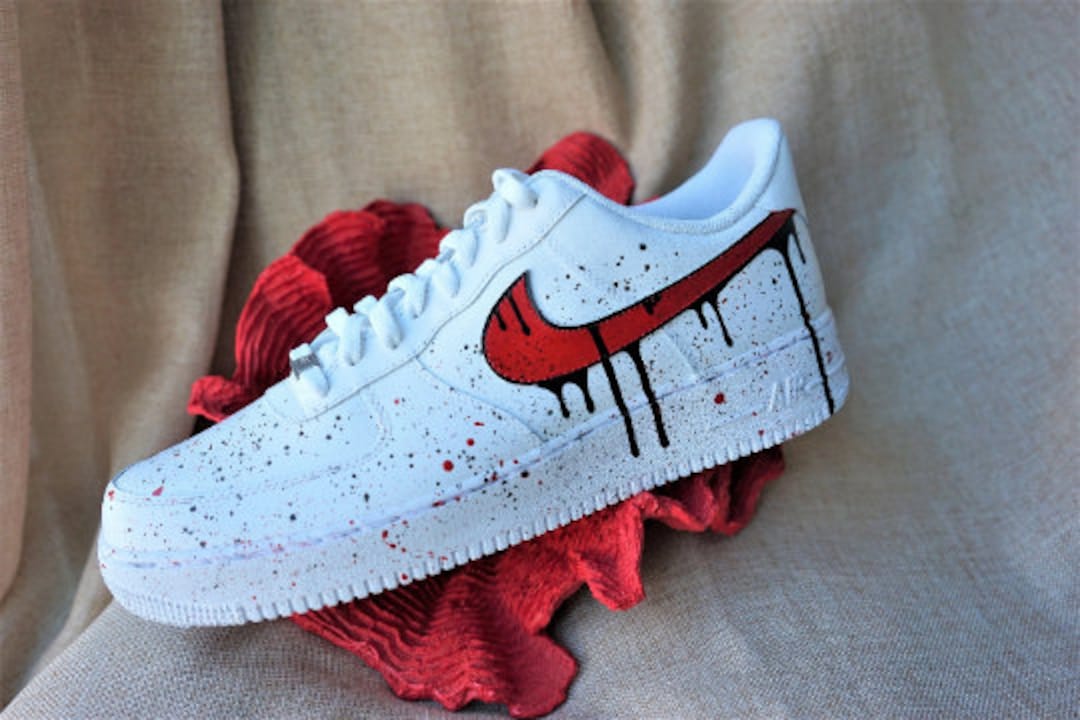 Color Drip Custom Nike Air Force 1 Custom Nike Any Color Drip - Custom ...