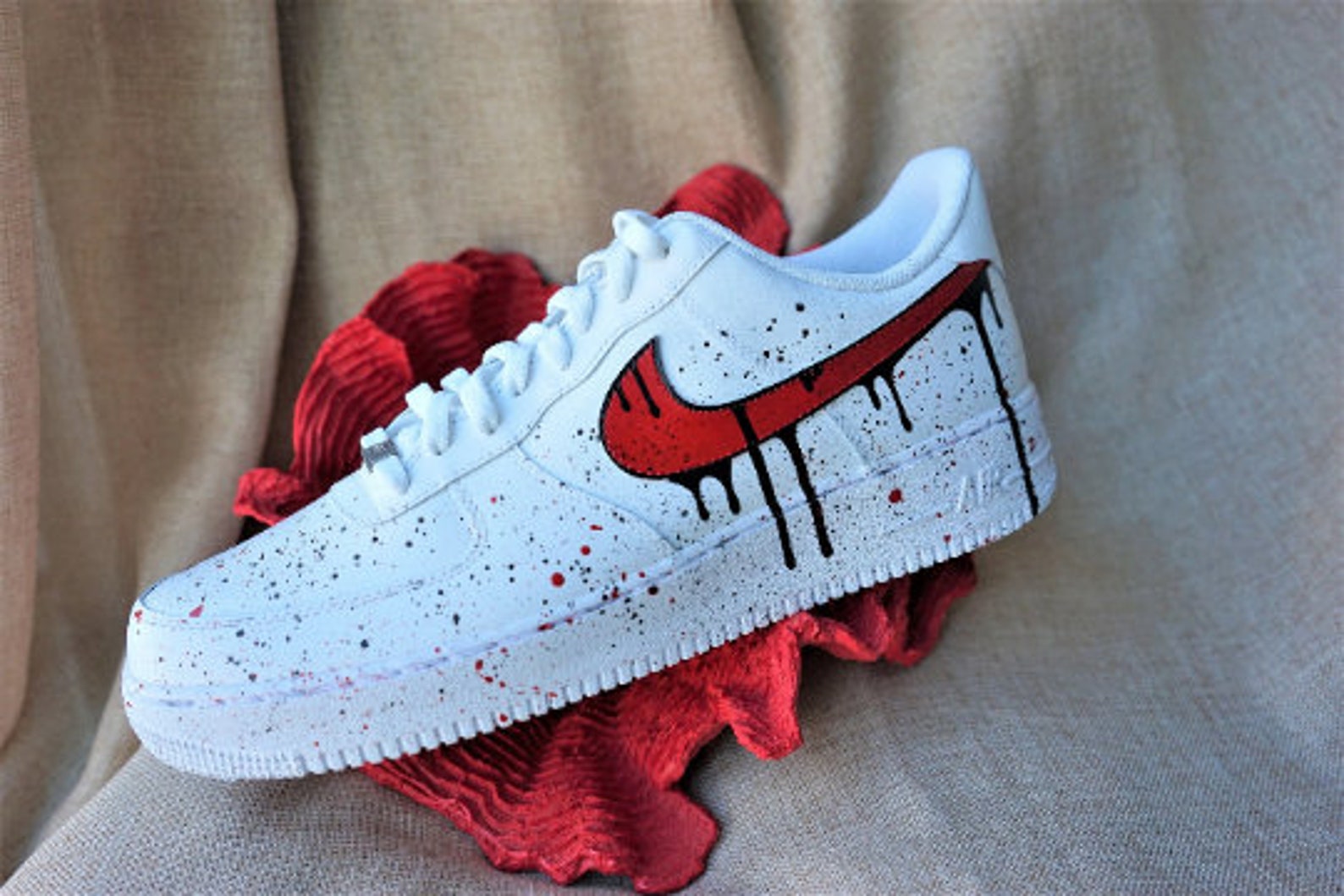 Color Drip Custom Nike Air Force 1 Custom Nike Any Color Drip - Custom ...