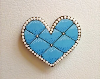 Hand Painted Heart | Etsy