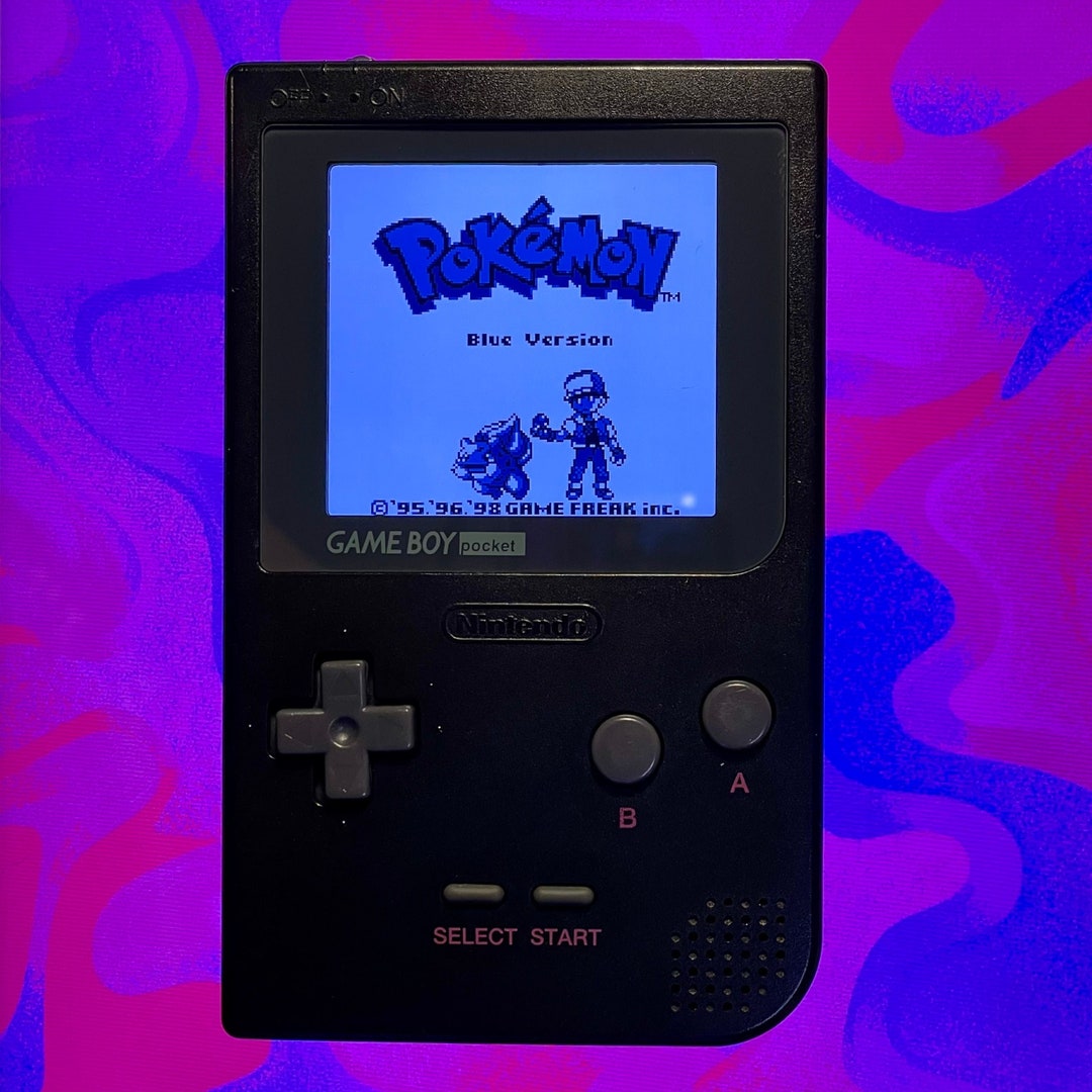 Black Gameboy Pocket With New IPS Screen - Etsy