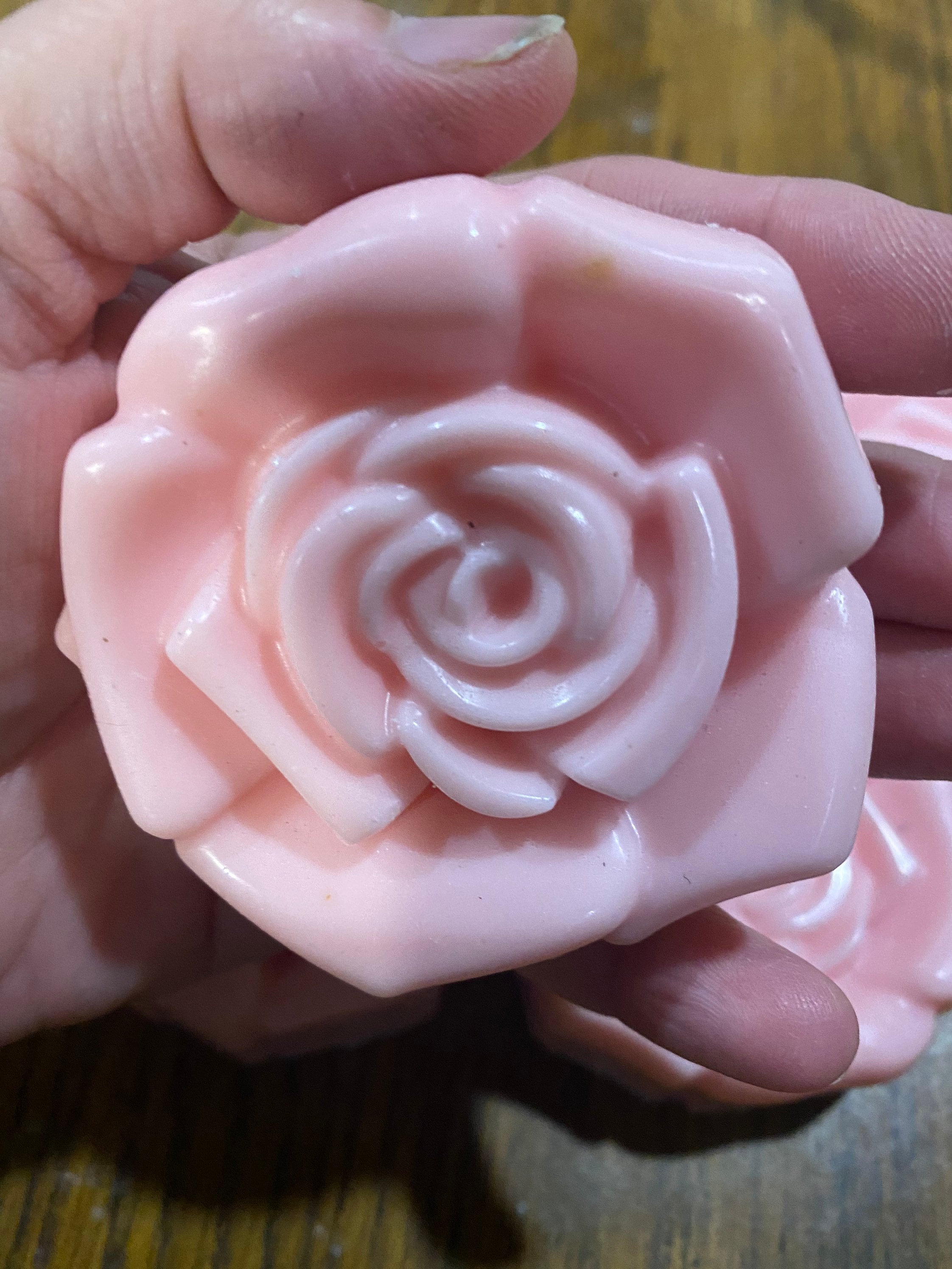 Rose Shaped Goat Milk Soap Handmade - Etsy