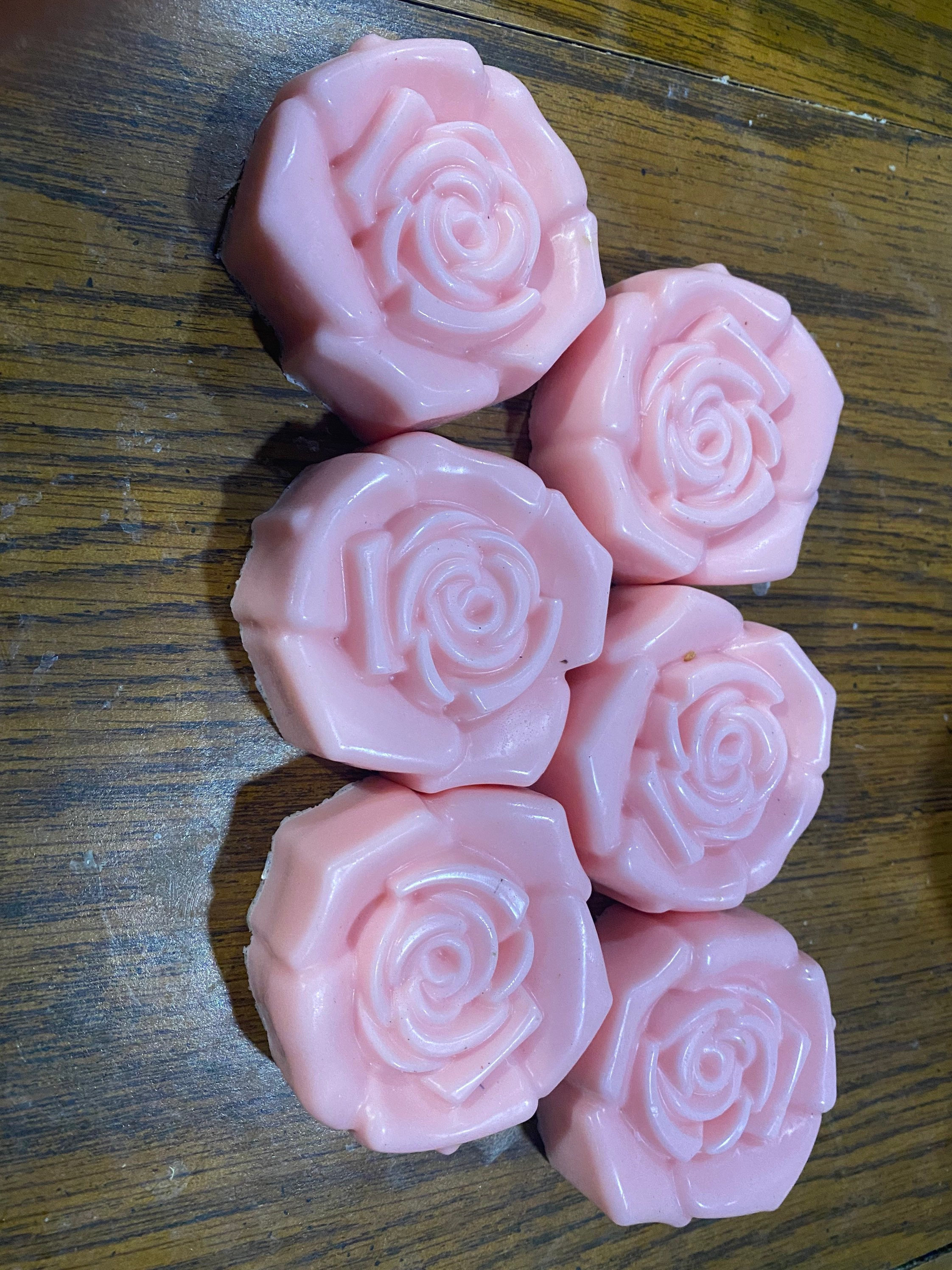 Rose Shaped Goat Milk Soap Handmade - Etsy