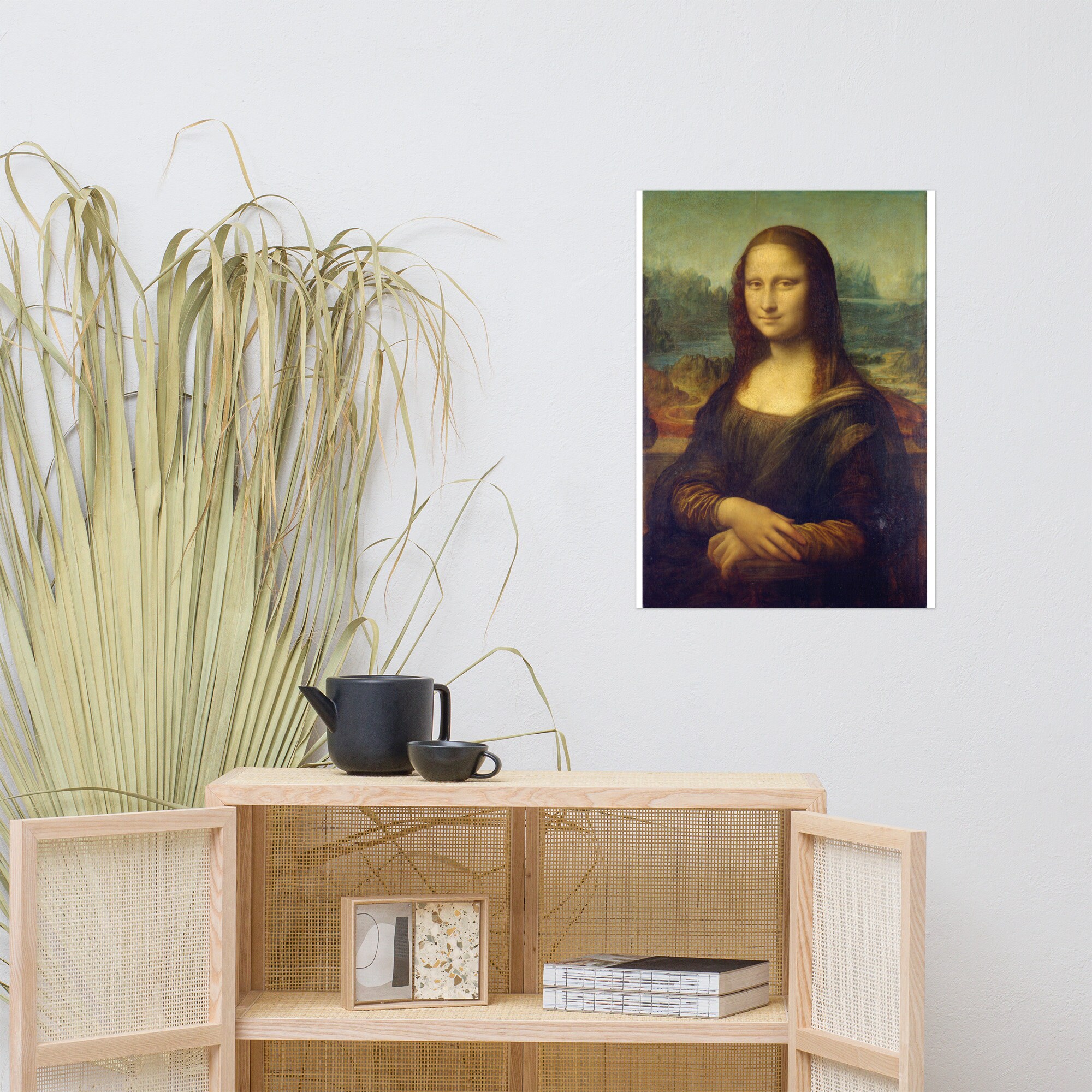 Mona Lisa Reproduction Leonardo Da Vinci Poster Print Poster - Etsy