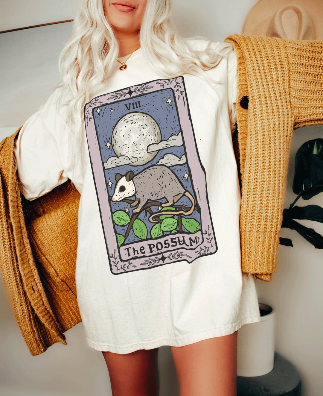 Possum Tarot Shirt Goth Possum Shirt Opossum Themed Gift - Etsy